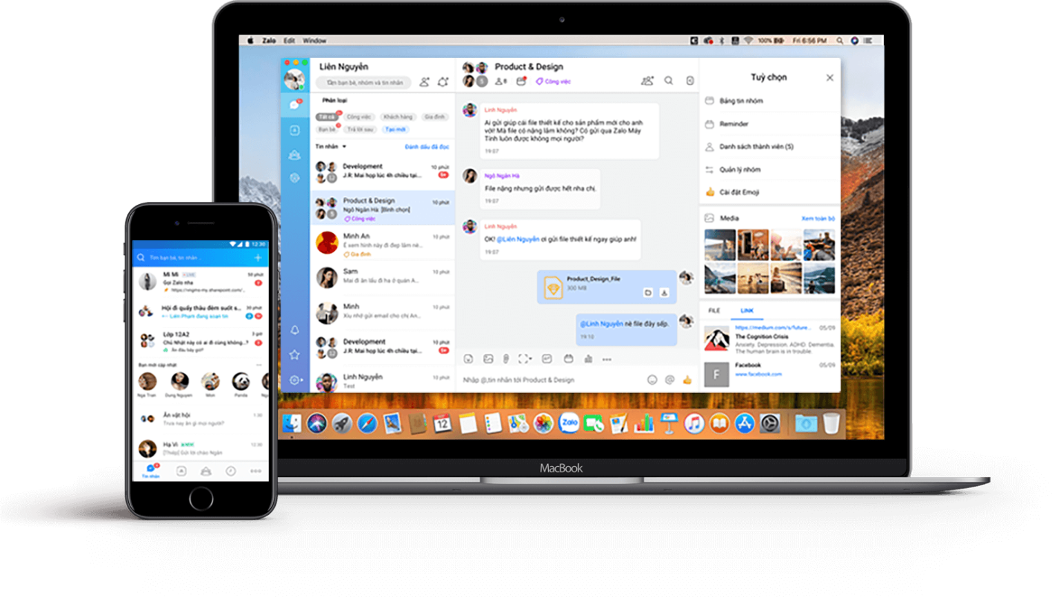 Zalo PC - Tải Zalo cho máy tính hệ điều hành Windows và MacOS